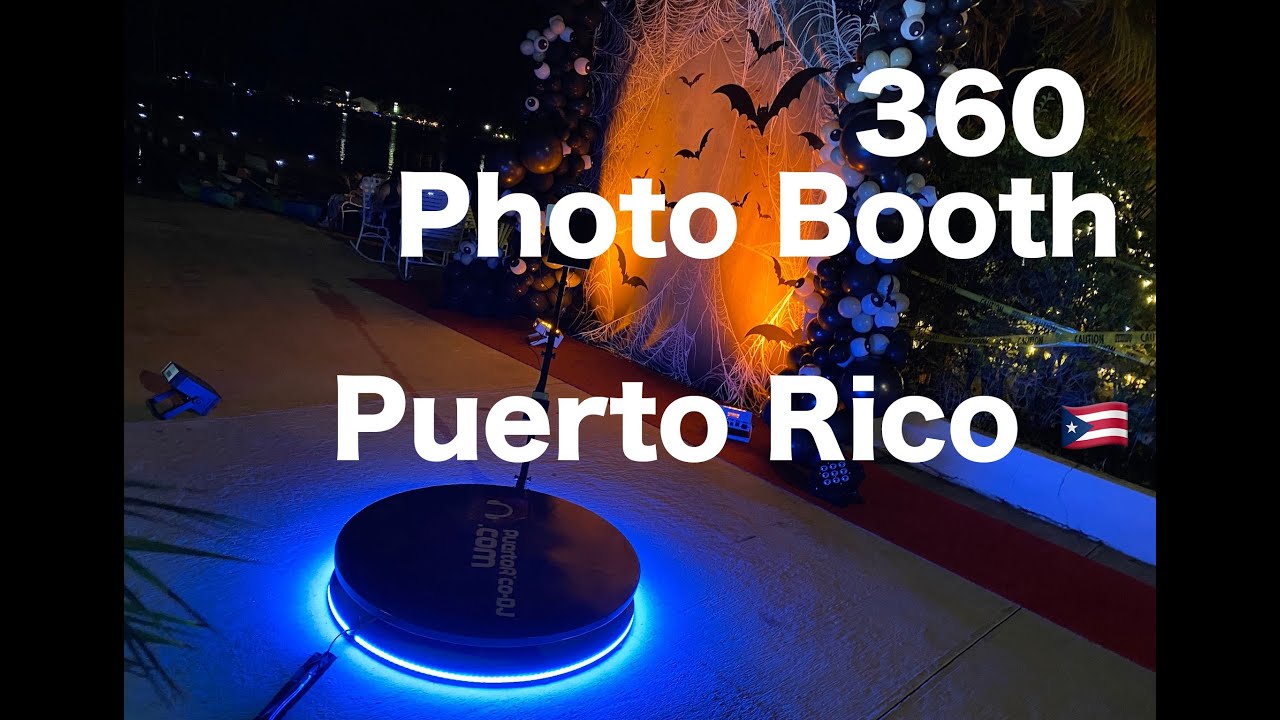 Servicio de 360 Photo Booth en Puerto Rico 📞 (787)356-5429 - YouTube
