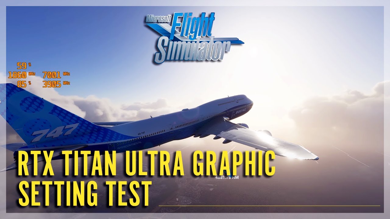[4K ULTRAWIDE 21:9] MICROSOFT FLIGHT SIMULATION 2020 RTX TITAN ULTRA ...
