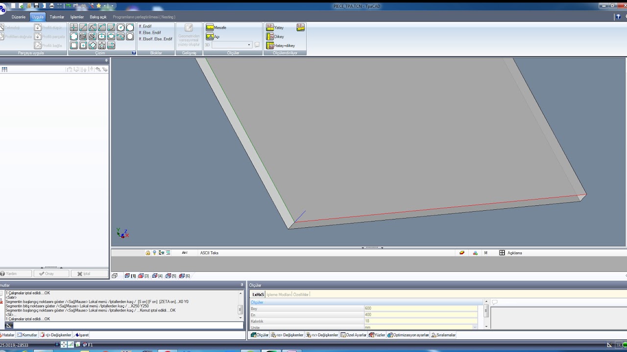 Tpa Cad Parçaya Bakış ve Tanımlama - Video 2 - YouTube