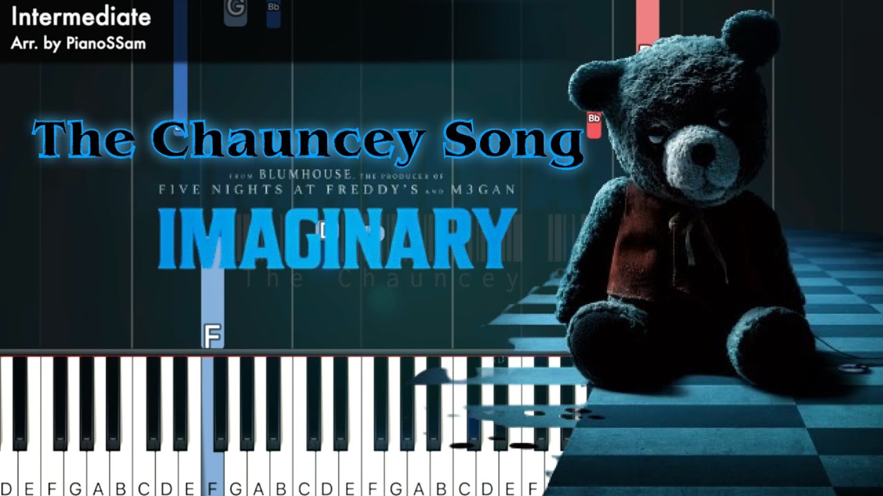 [Intermediate] The Chauncey Song - IMAGINARY | Piano Tutorial - YouTube