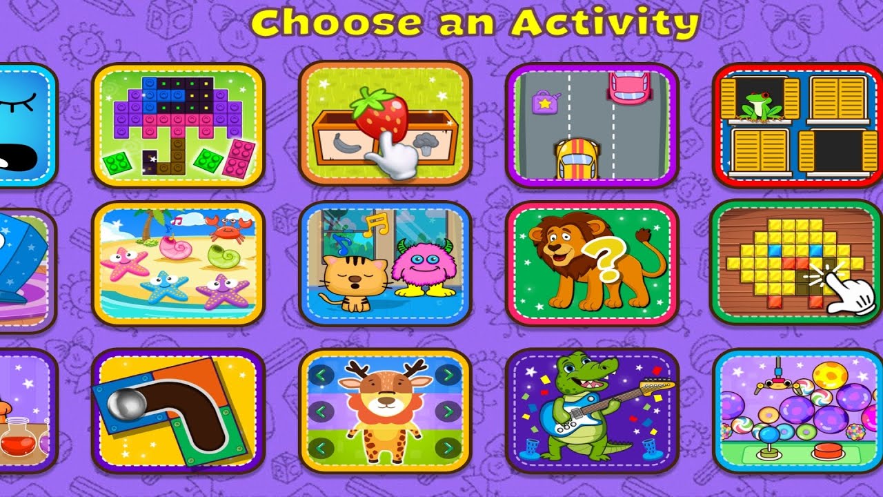 games ||different activities for kids || different games for learners ...