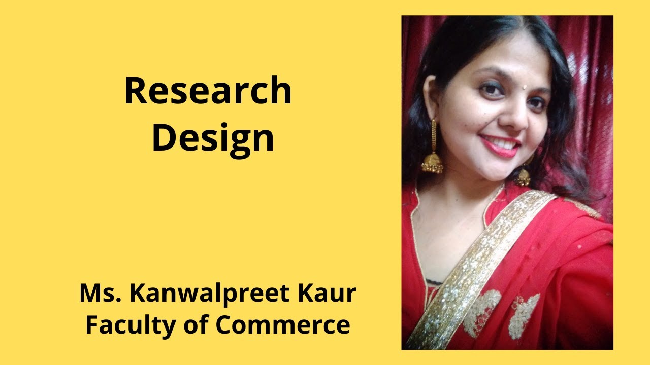Research Design - YouTube