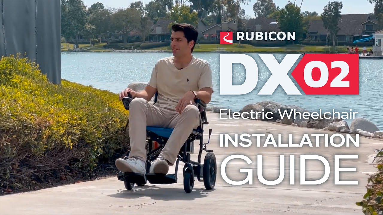 Rubicon DX02 - Affordable Lightweight Electric Wheelchair Installation ...