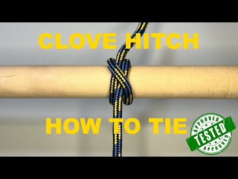 Mastery of the Clove Hitch: Step-by-Step Guide to Tying the Essential ...