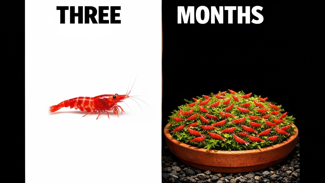 Can I build a shrimp army RESULTS 3 MONTH UPDATE - YouTube