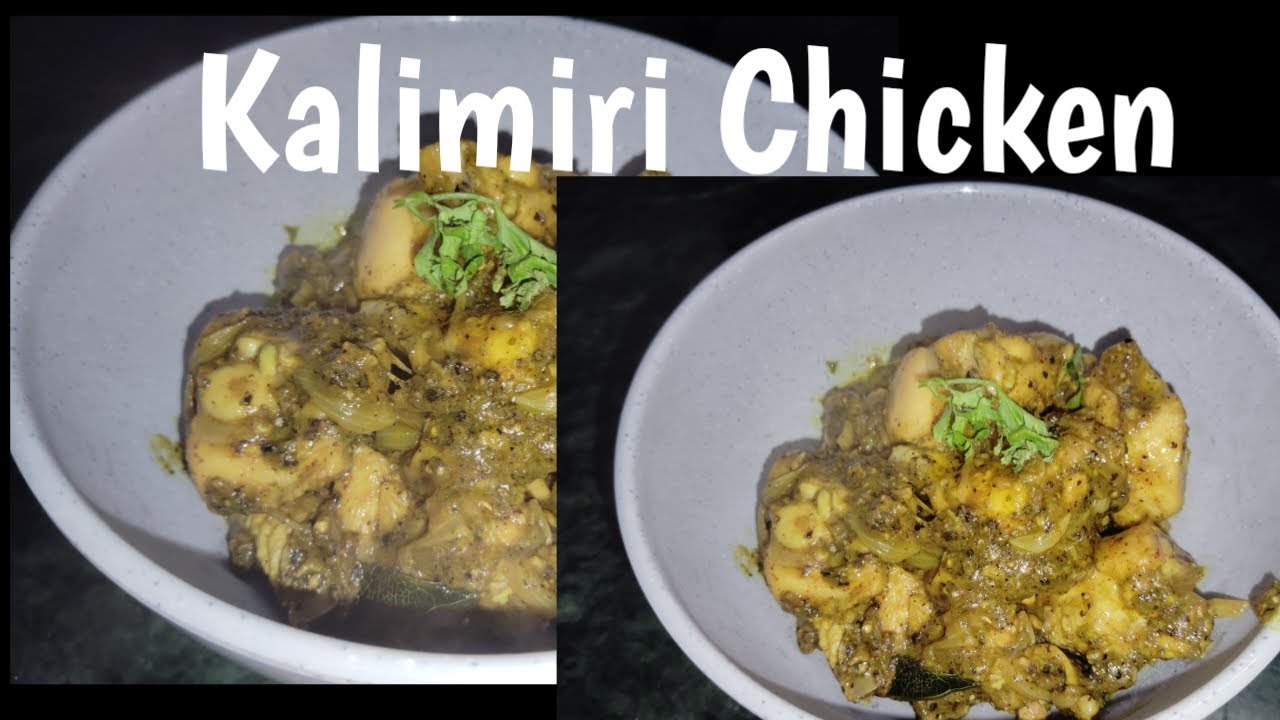 Kalimiri Chicken Recipe | Tasty N Quick black pepper Chicken | - YouTube