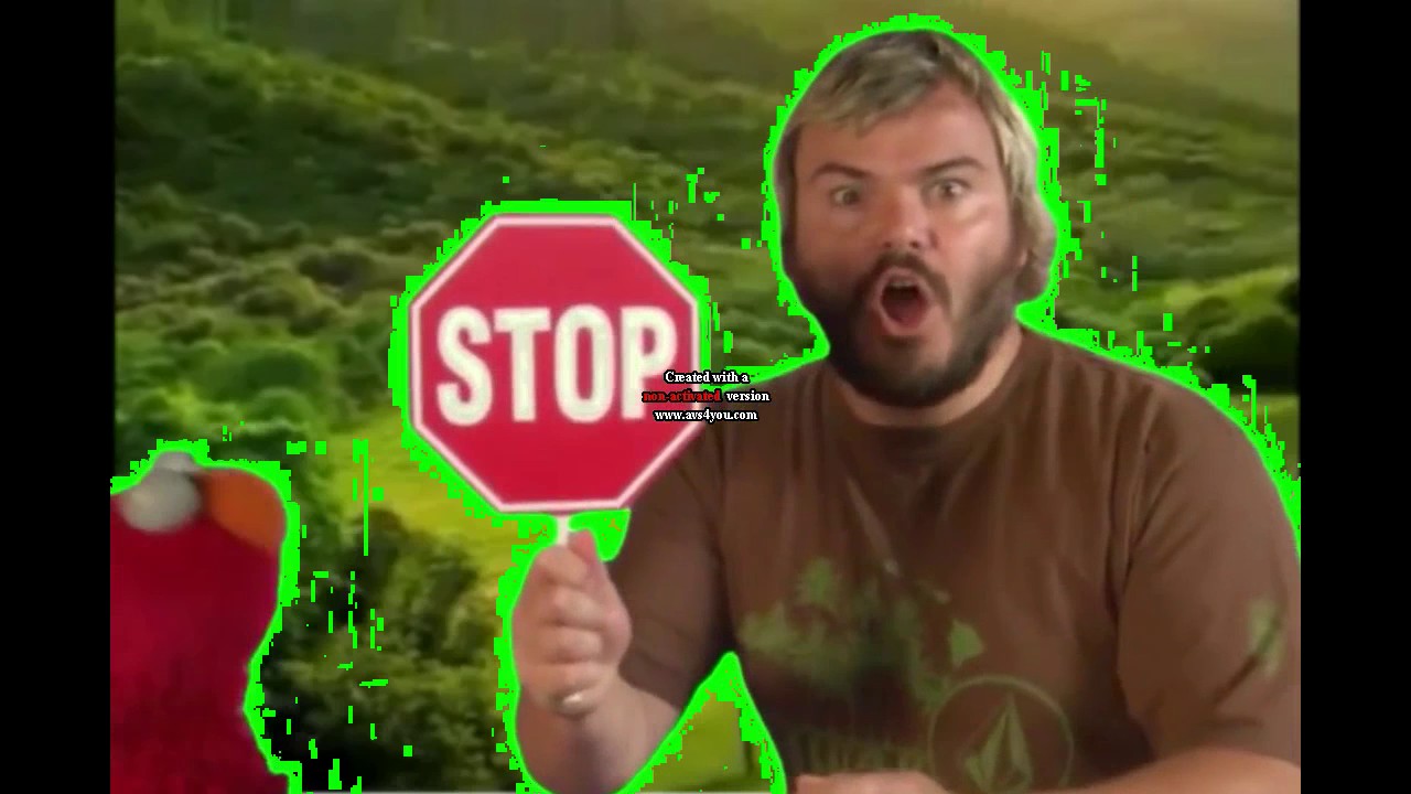 Sesame Street Jack Black Defines Octagon In A Kee Fee Commerical ...