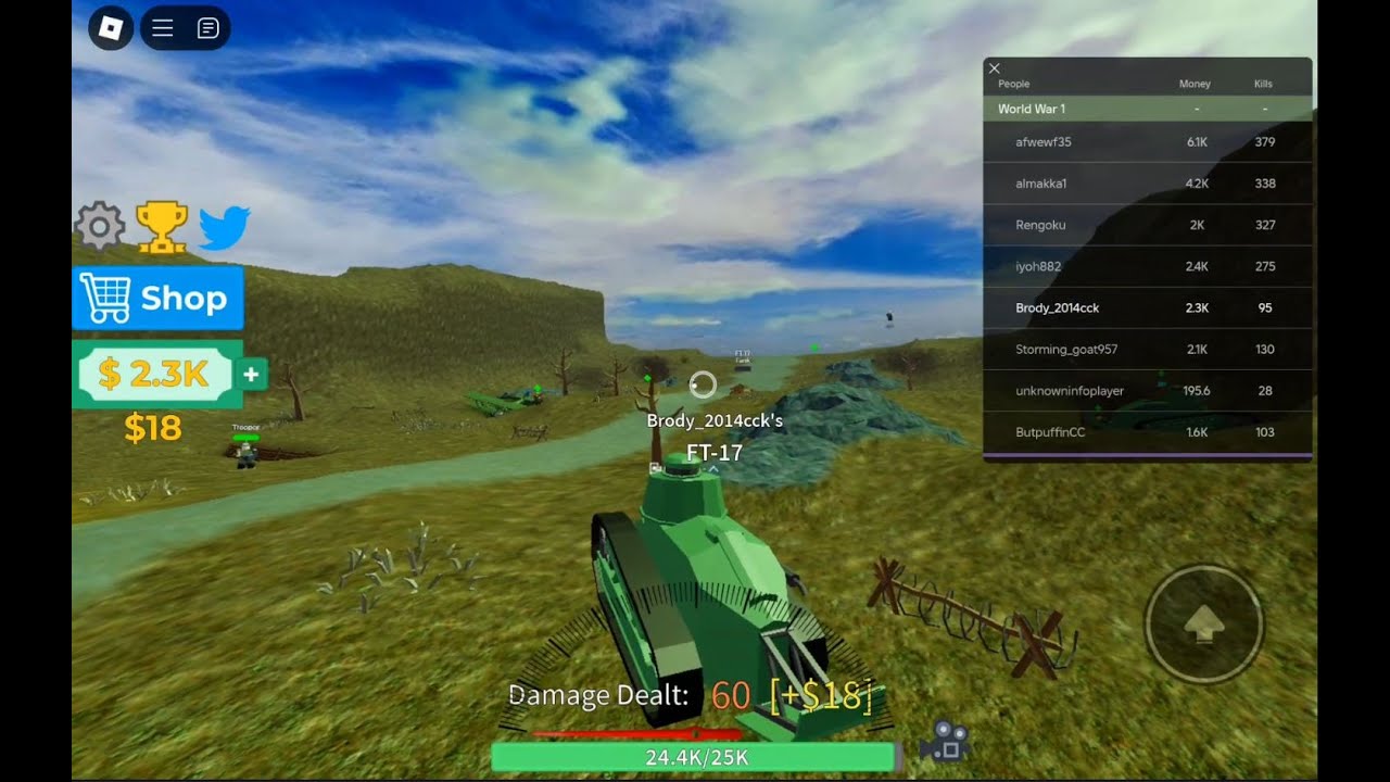 Roblox War Simulator Game Play - YouTube