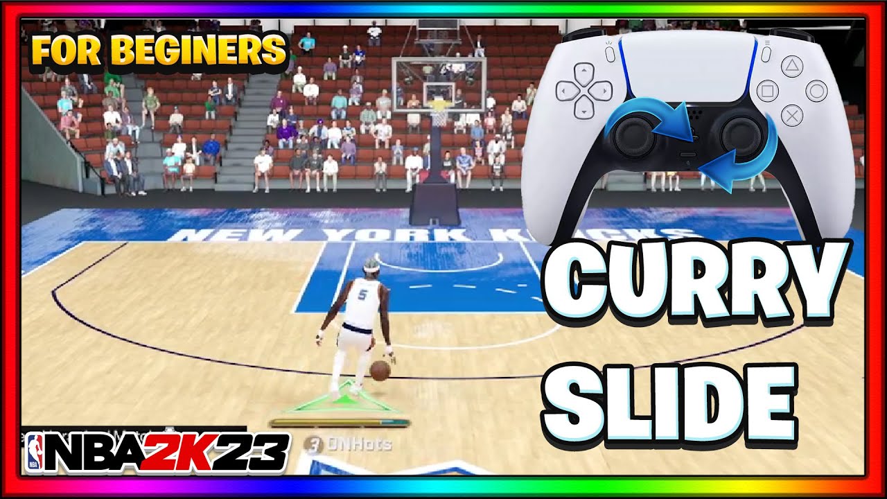 Curry Slide Dribble Tutorial | NBA 2K23 Next Gen PS5 - YouTube