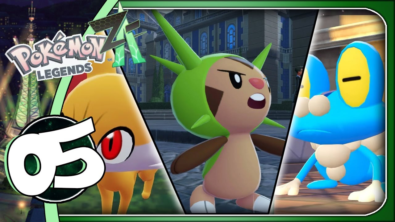 Pokémon Legends: Z-A Part 5 - Getting The Kalos Starters - YouTube
