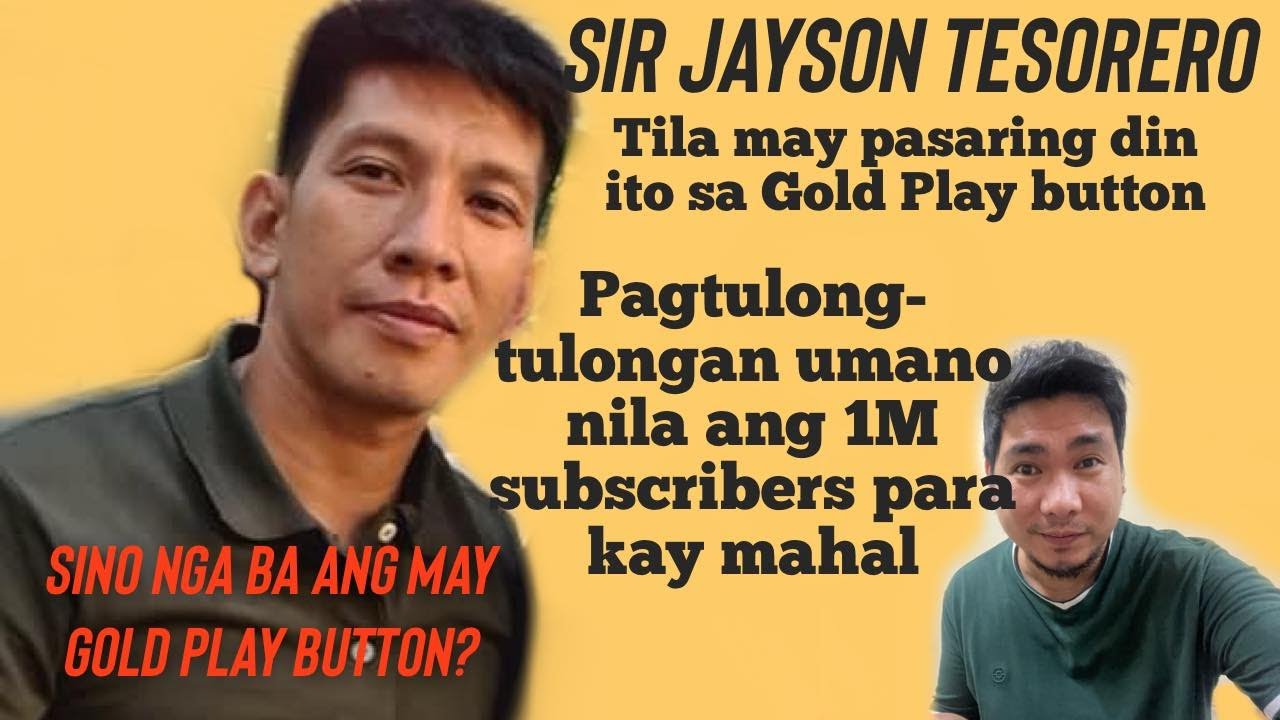 Jason Tesorero pagtulong-tulongan di umano nila ang 1M subscribers ni ...