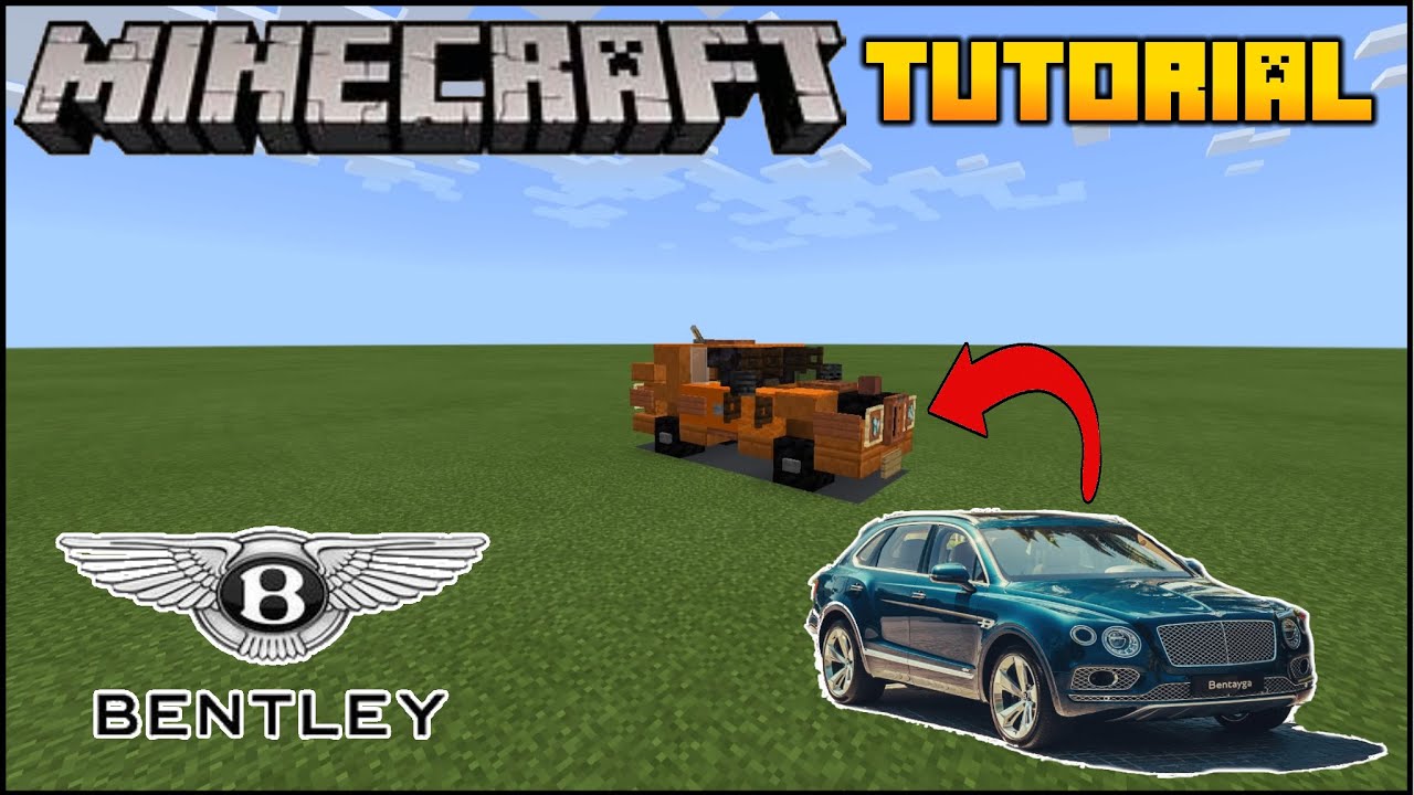 Minecraft SUV - How To Build A 2020 Bentley Bentayga Minecraft Car ...
