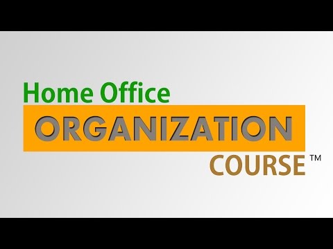 Get Your Home Office Organized!