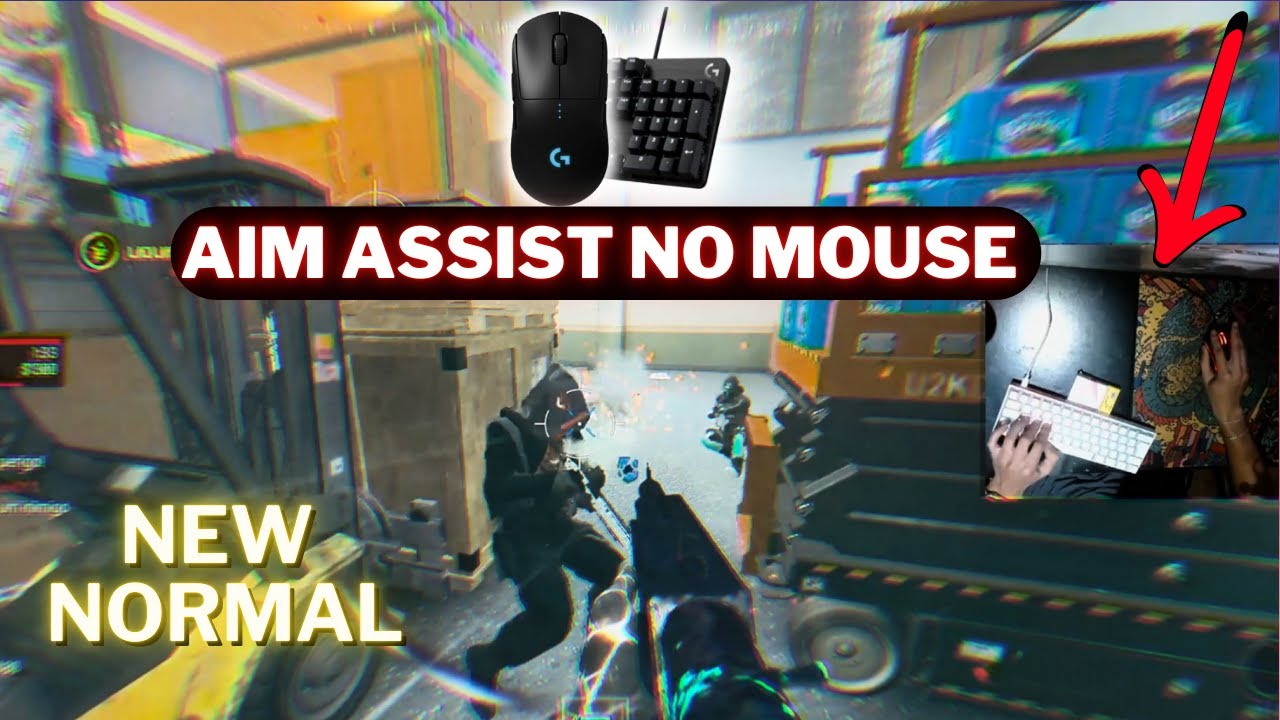 O Novo NORMAL, Como ter AIM ASSIST no Mouse e Teclado - YouTube