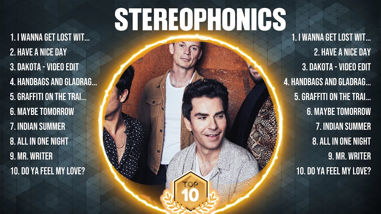 Stereophonics The Best Music Of All Time ️ Full Album ️ Top 10 Hits ...