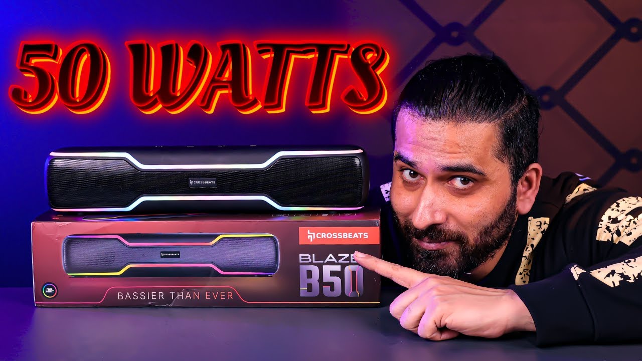 Get Ready for THUNDEROUS Sound with CrossBeats Blaze B50! | Unboxing ...