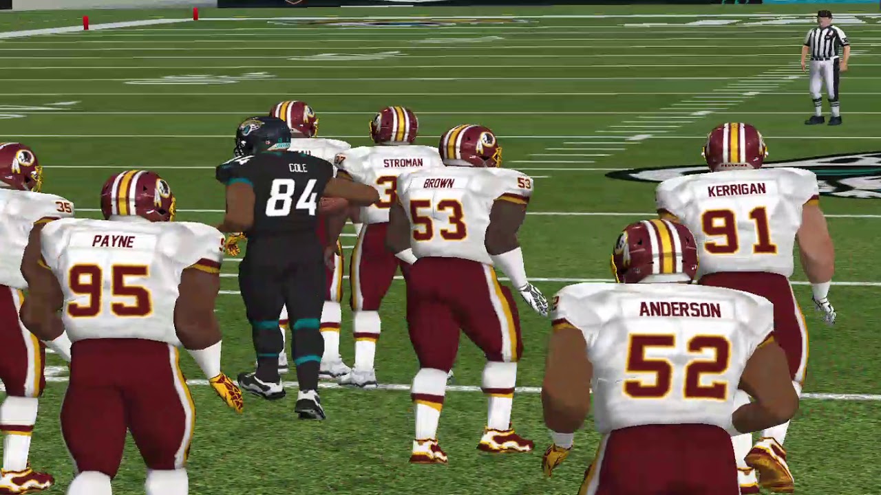 Madden 08 PC: Redskins @ Jaguars Week 15 2018 - YouTube