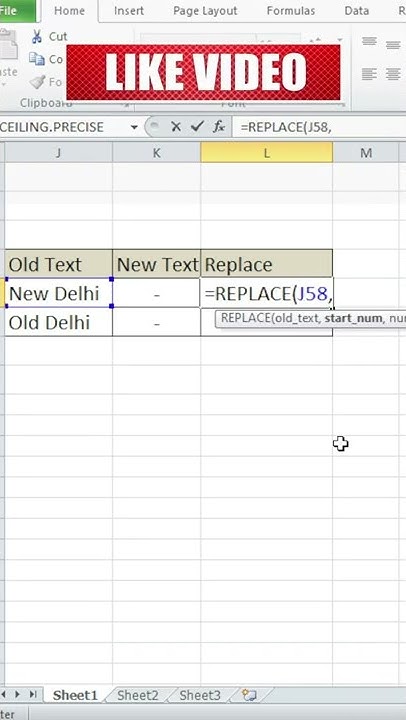 ##Replace Formula in Excel in Hindi#Excel#Shorts#Shortsvideo - YouTube