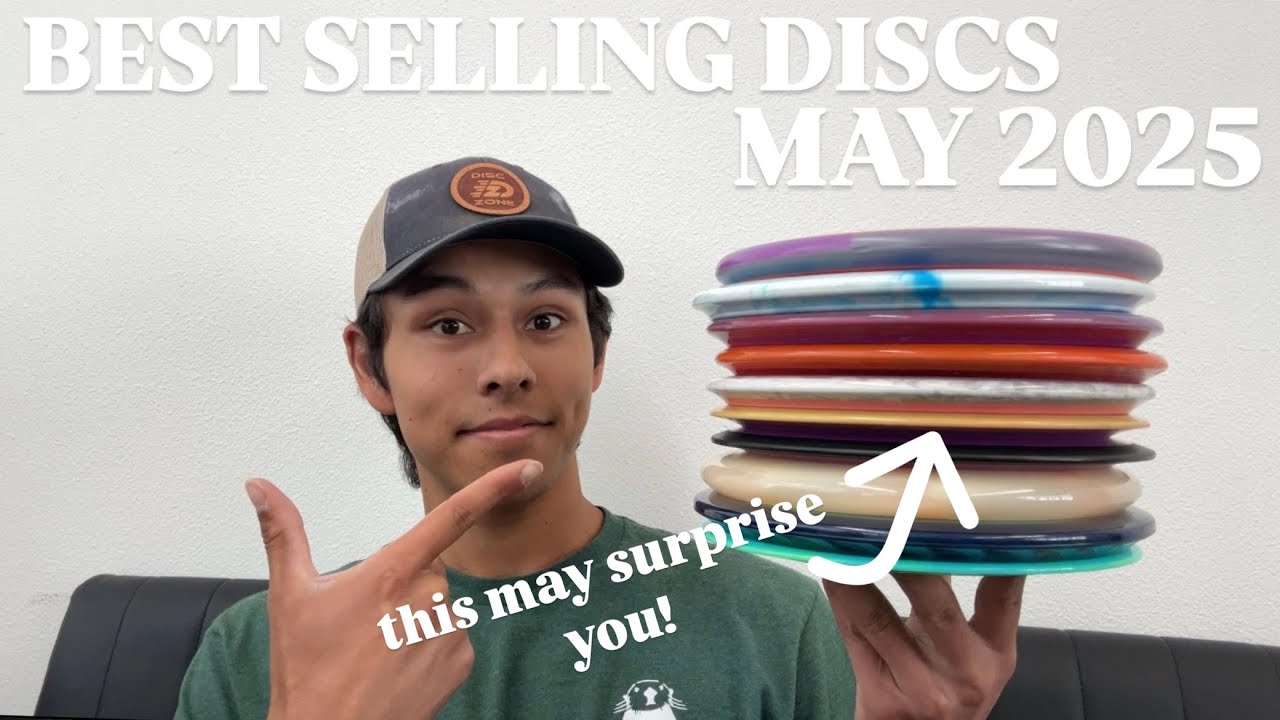 THE TOP 10 BEST SELLING DISCS AT MY STORE IN MAY 2025 - YouTube