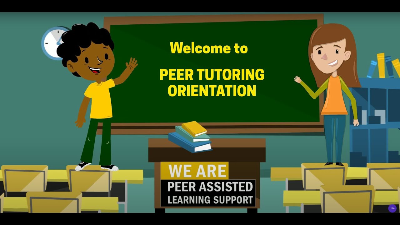 Peer Tutoring Cartoon