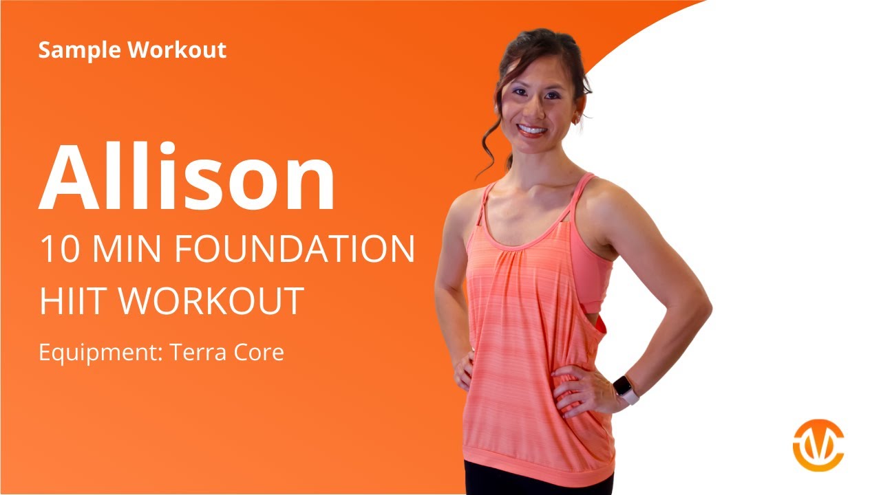 Trainer Allison: 10 min Foundation HIIT Workout - YouTube