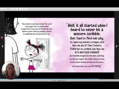 Never Let a Unicorn Scribble by Diane Alber - YouTube