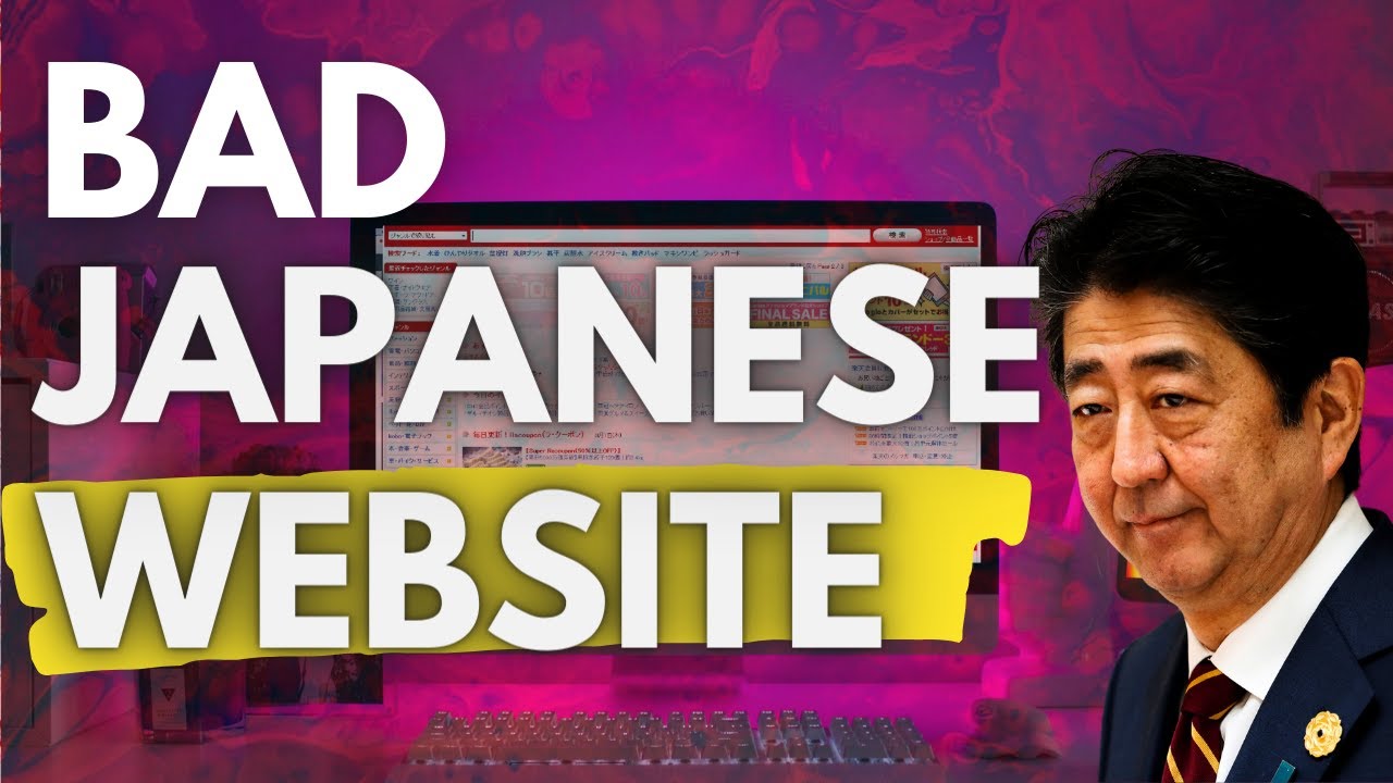 The websites in Japan gives me ADHD - YouTube