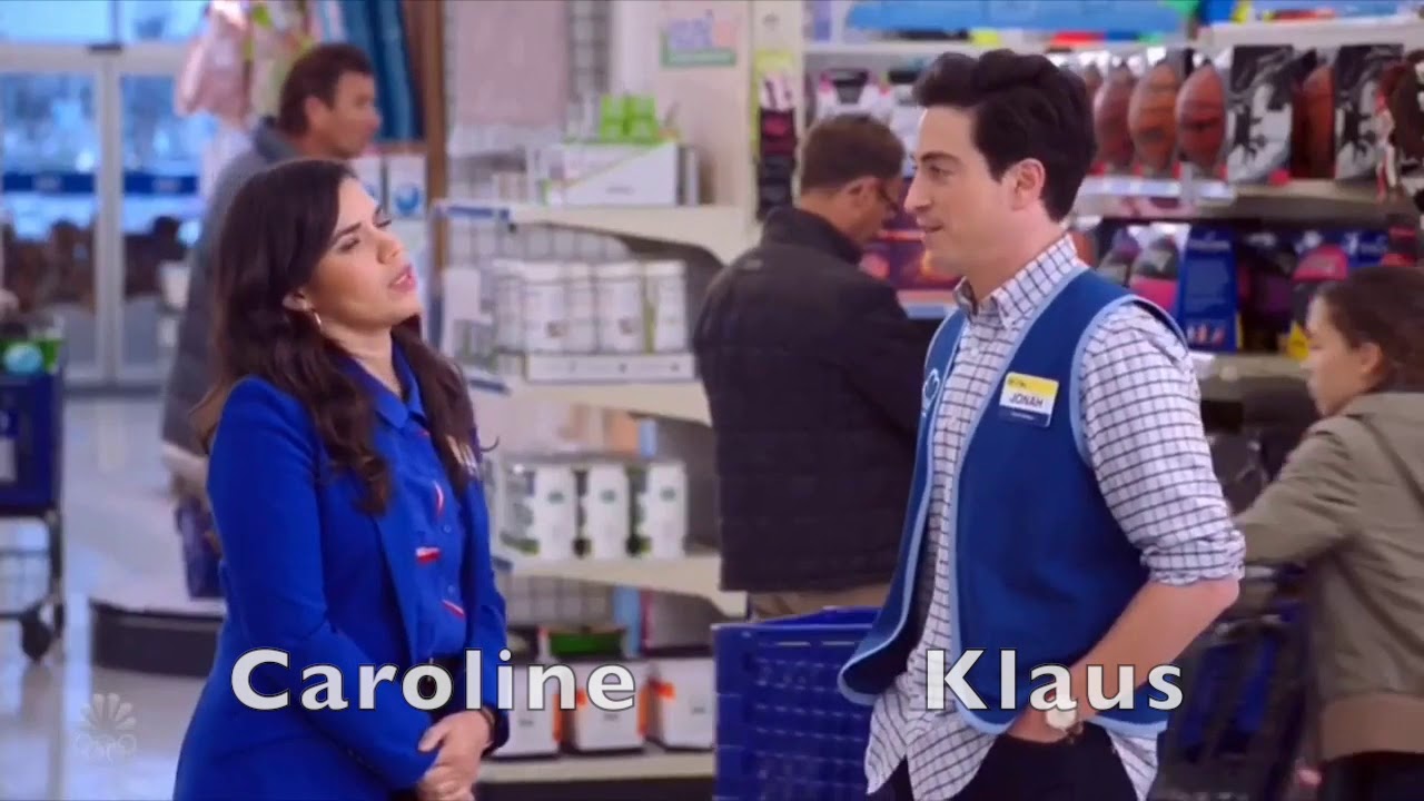 Klaroline in superstore scenes au - YouTube