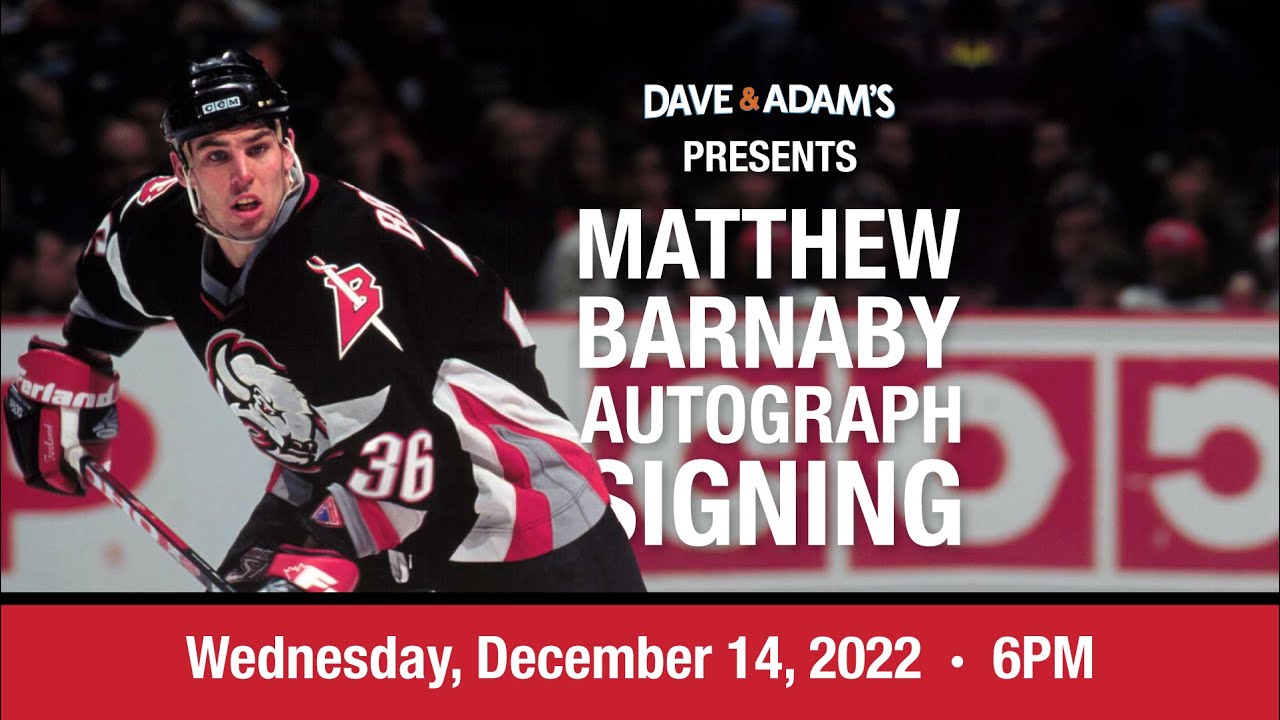 Dave & Adam's | Matthew Barnaby Buffalo Store Signing | Buffalo Sabres ...