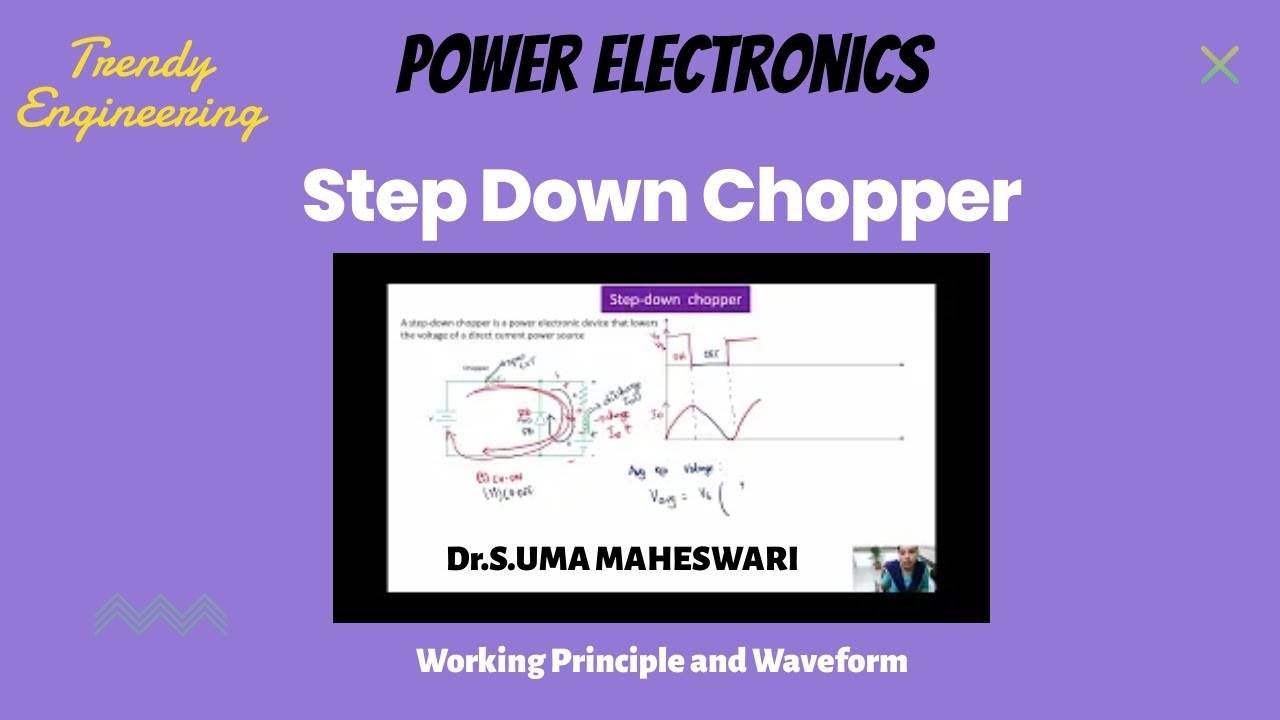 Step down chopper - YouTube