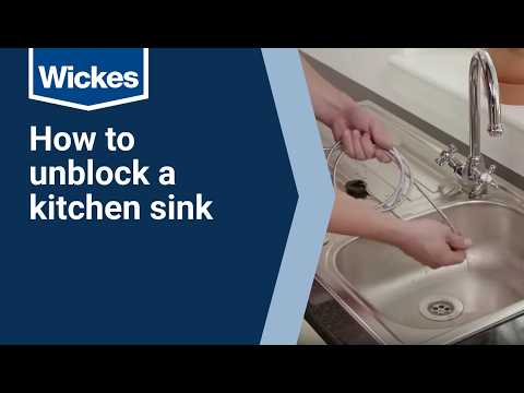 How to Fix a Blocked Sink | Wickes