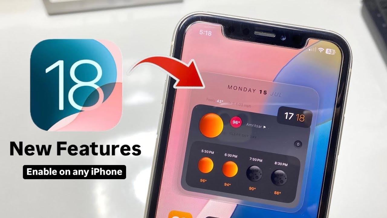 iOS 18 New Modern Features- How to Enable on any iPhone - YouTube