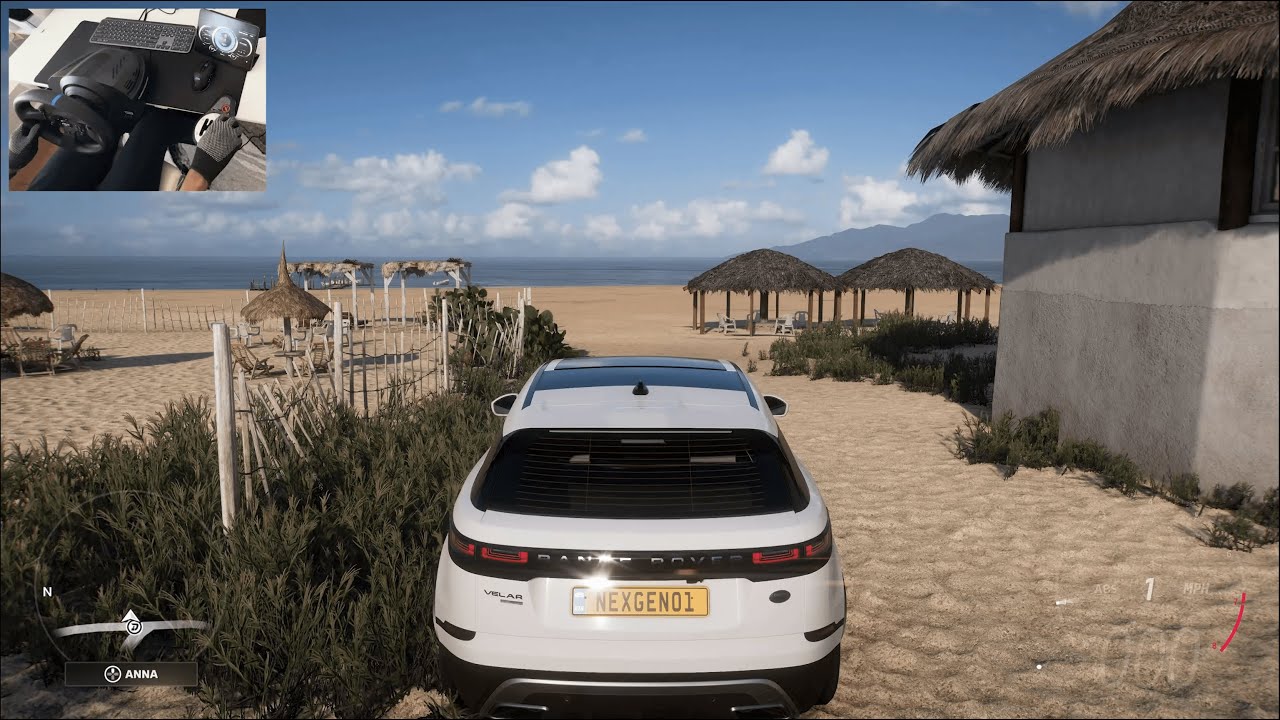 Range Rover Velar | Chill Sunset Cruise| Forza Horizon 5 | Thrustmaster ...