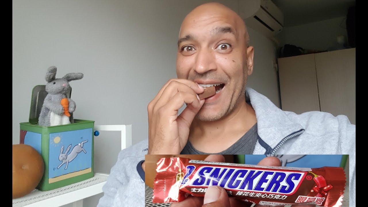 CHILI PEPPER FLAVORED SNICKERS BAR! WHAT'S IT LIKE? - YouTube