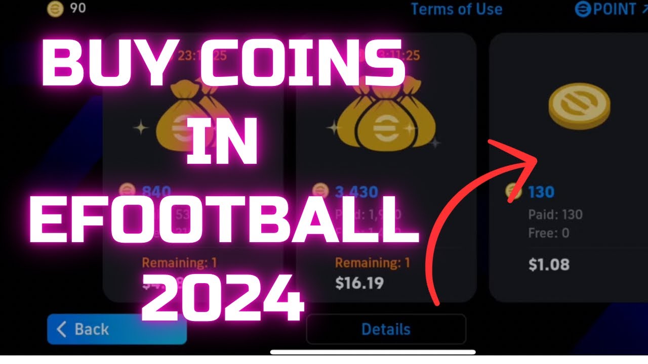 How to Buy Coins in eFootball 2024! - YouTube