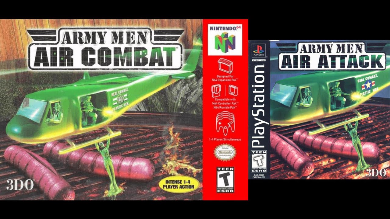 Army Men: Air Combat/Air Attack for PlayStation, Nintendo 64, and PC ...
