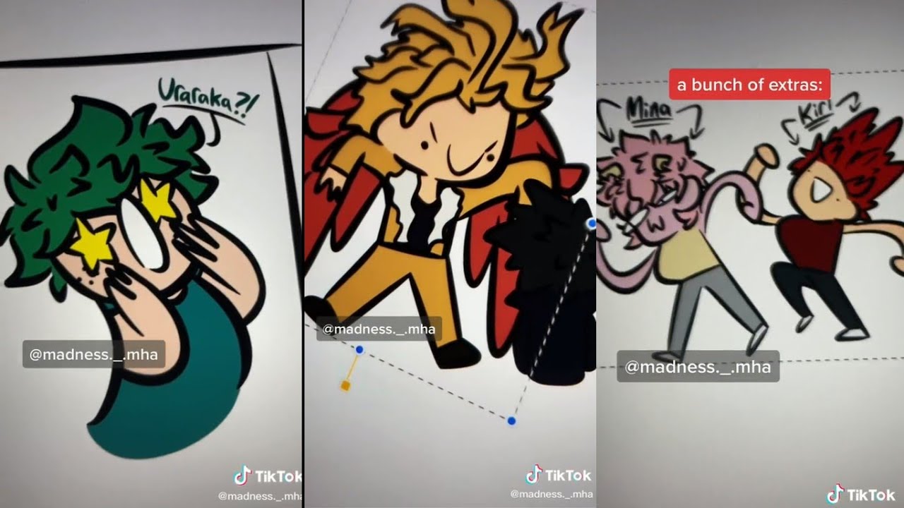 My Hero Academia TikTok Compilation Part 6: (madness._.mha version ...