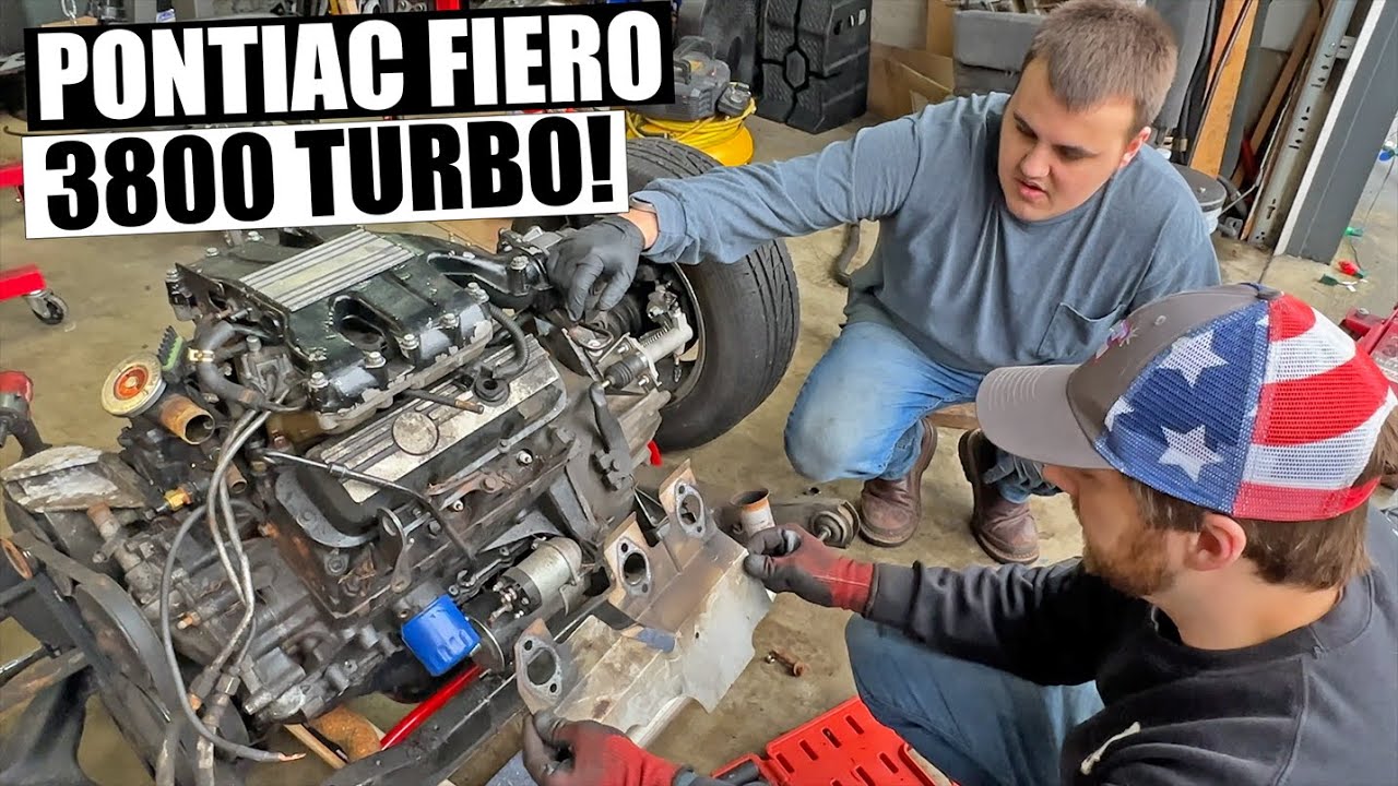 Fiero 3800 Turbo Swap: Saying Goodbye to the 2.8L V6 & 4-Speed! - YouTube