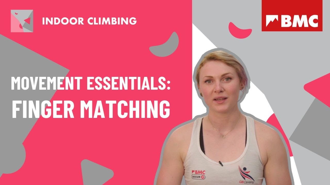 Finger matching technique when climbing - YouTube
