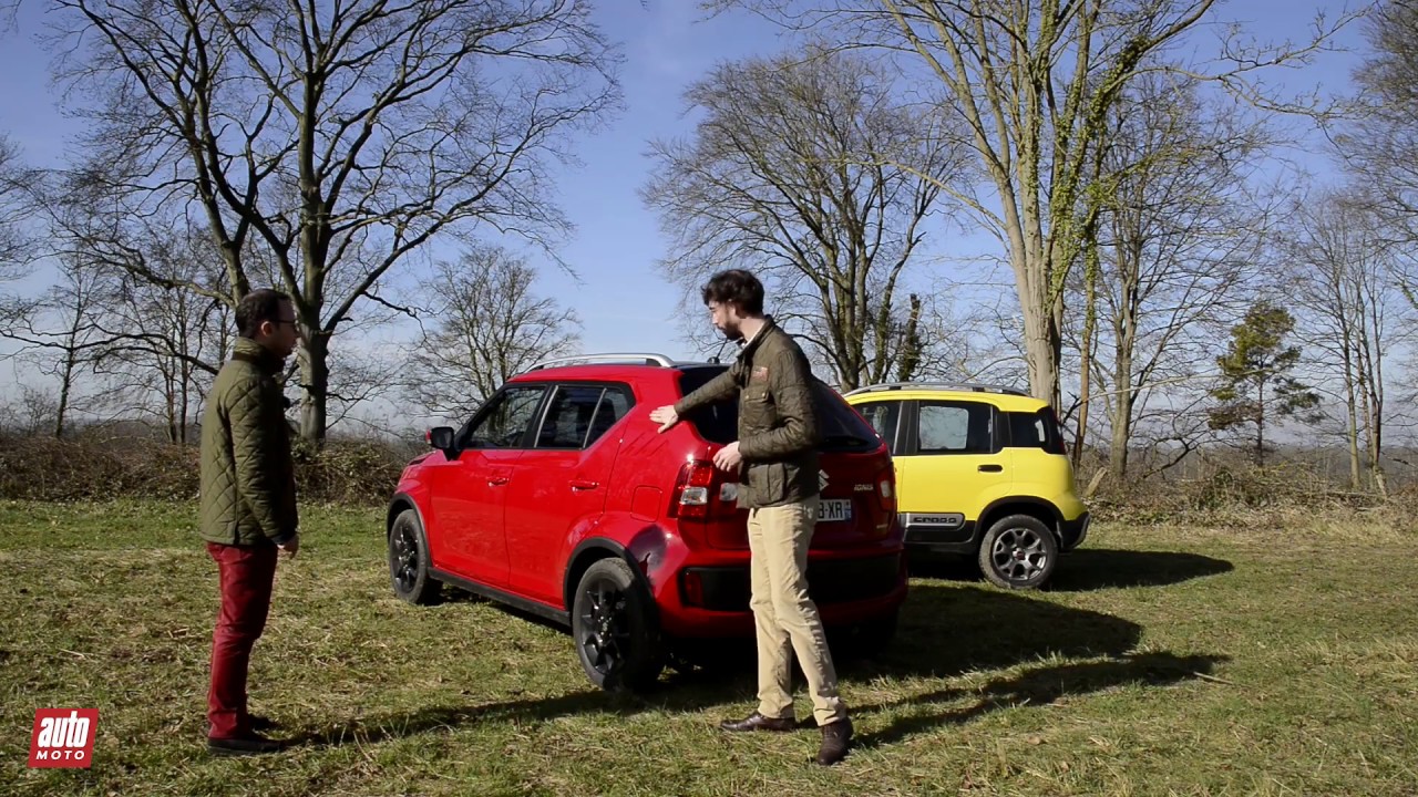 2017 Fiat Panda 4x4 Cross vs Suzuki Ignis AllGrip [COMPARATIF] : ivres ...