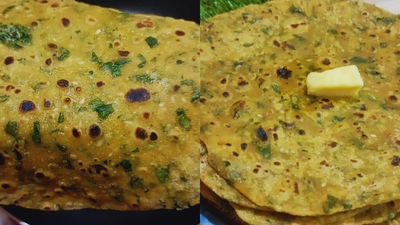 வெந்தய கீரை சப்பாத்தி /Methi chapati/methi paratha recipe/Fenugreek ...