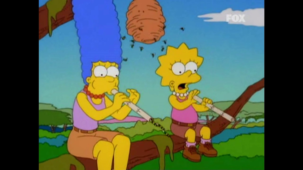 Abejas, los simpson castellano - YouTube