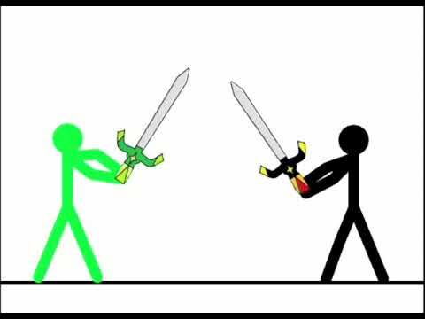 Sword battle || pivot animator animation - YouTube