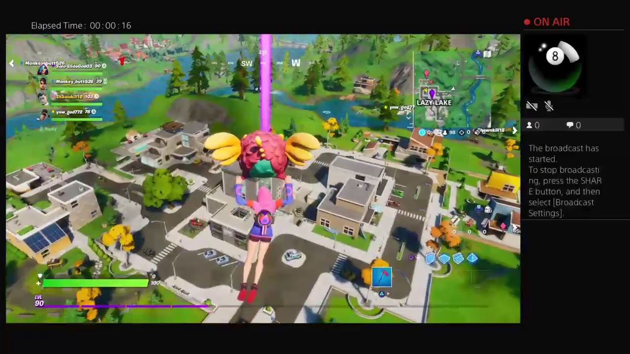 Playing fortnite with bad WiFi starting game. - YouTube