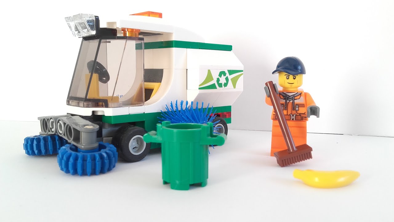 Lego City Street Sweeper 60249 - YouTube