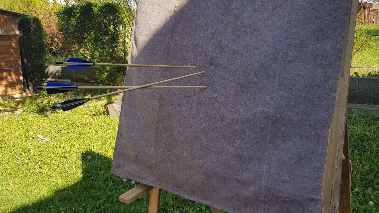 Homemade archery target - Preview - YouTube