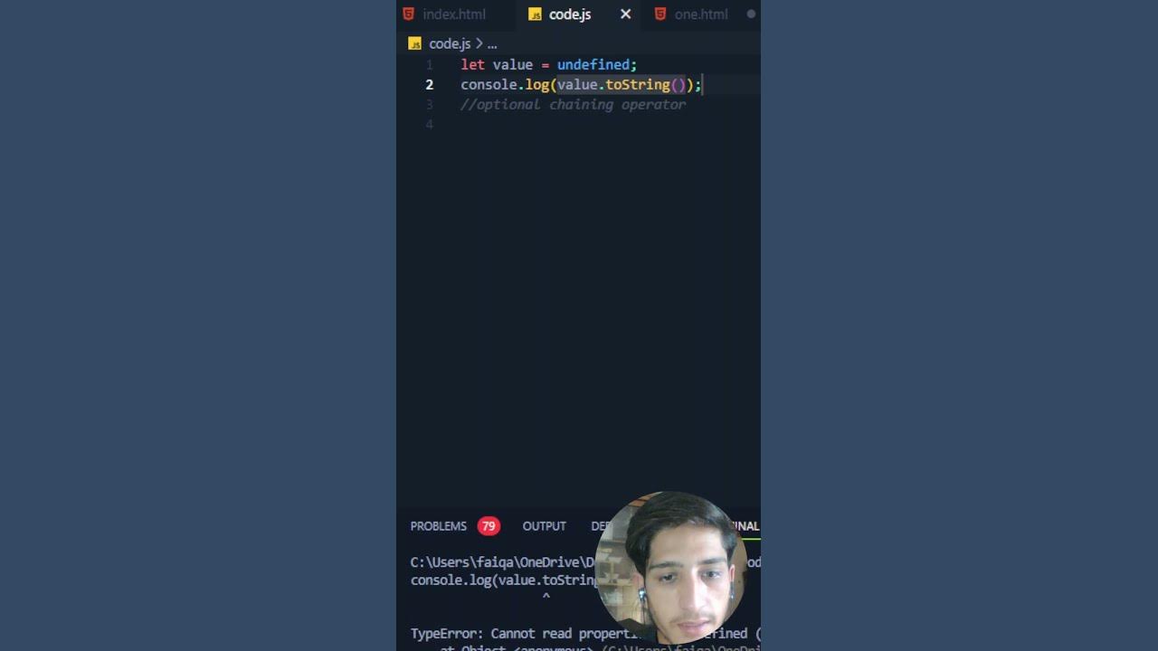 What Is Optional Chaining Operator In Javascript Javascript Javascriptinterview Javatutorial