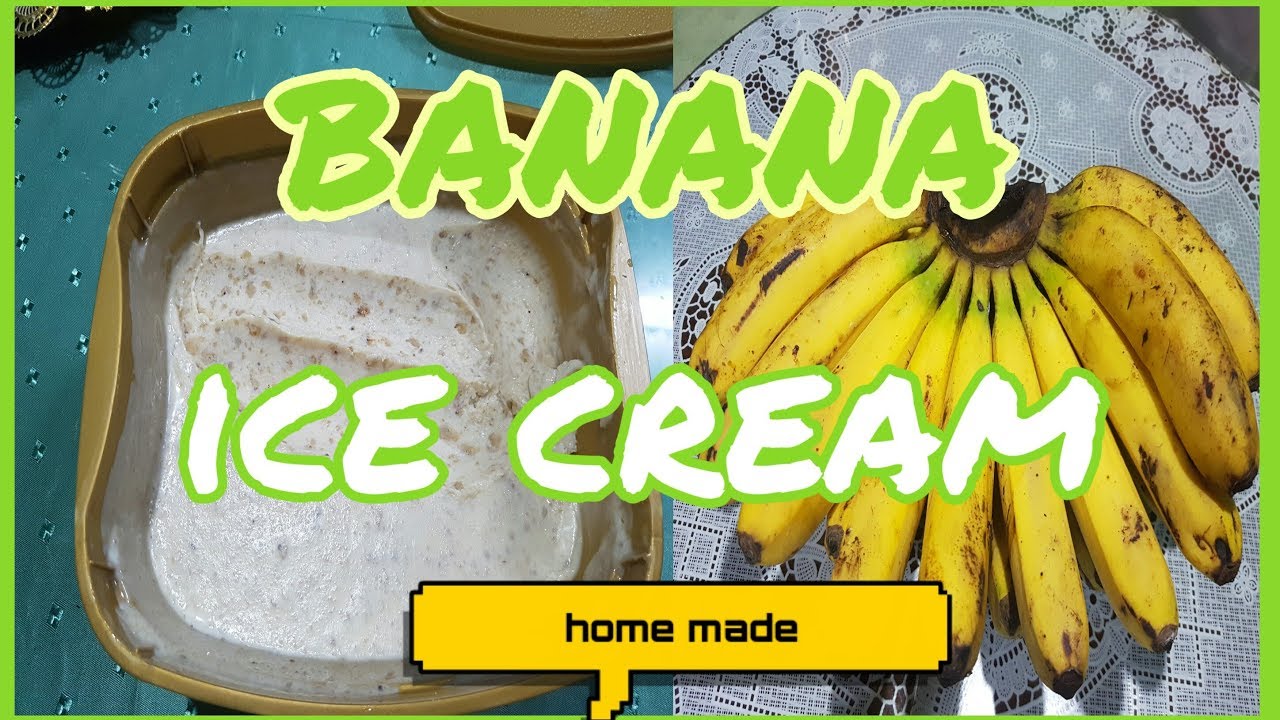 BANANA ICE CREAM ala mha mhita // VLOG 69 - YouTube