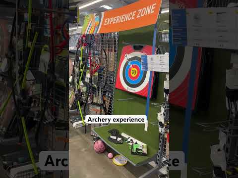 Experience archery in decathlon #decathlon