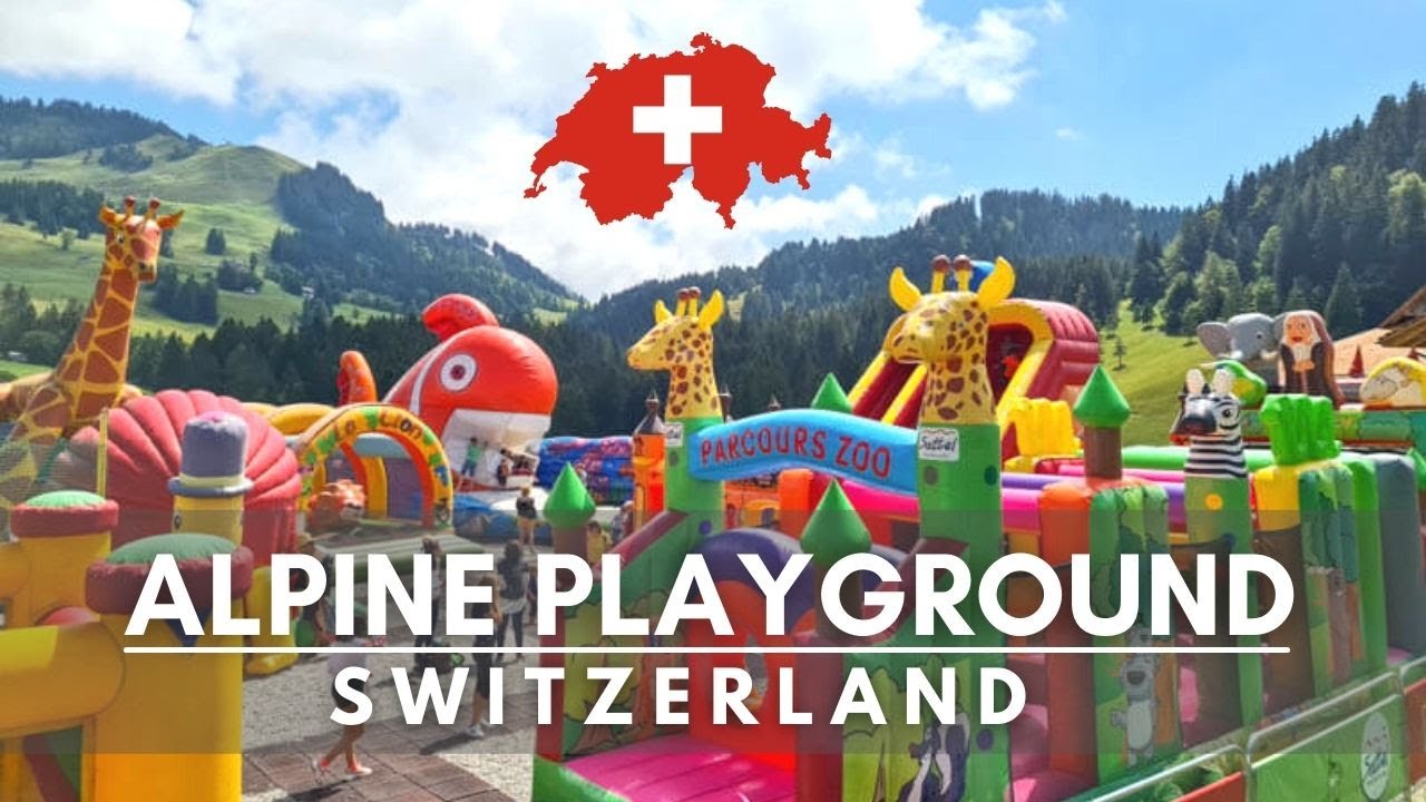Sattel Hochstuckli Switzerland • Alpine Playground for Kids - YouTube